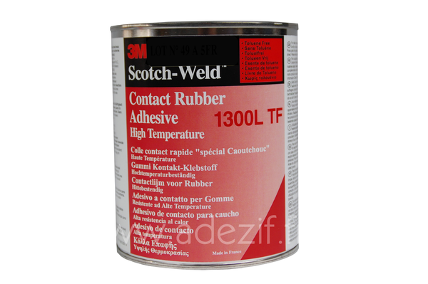 Colle contact néoprène 3M 1300L TF spéciale caoutchouc